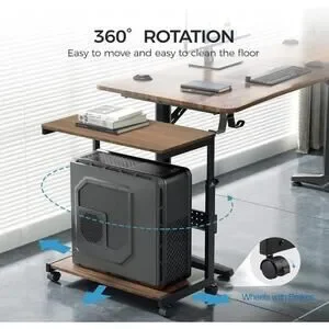 Eureka | Office | Eureka Ergonomic Pc Stand Computer Cart Height ...